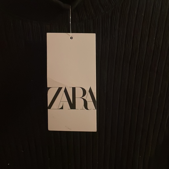 Zara | Dresses | Zara Medium Jewel Soft Mini Dress Black New | Poshmark